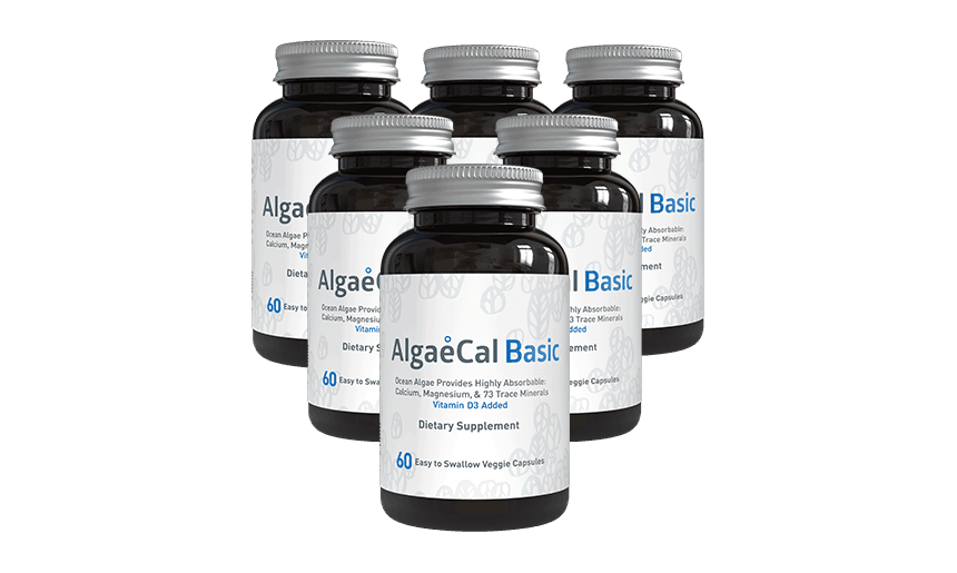 AlgaeCal Basic - Plant Calcium Supplement + Vitamin D