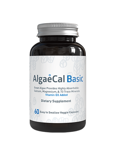 AlgaeCal Basic - Plant Calcium Supplement + Vitamin D