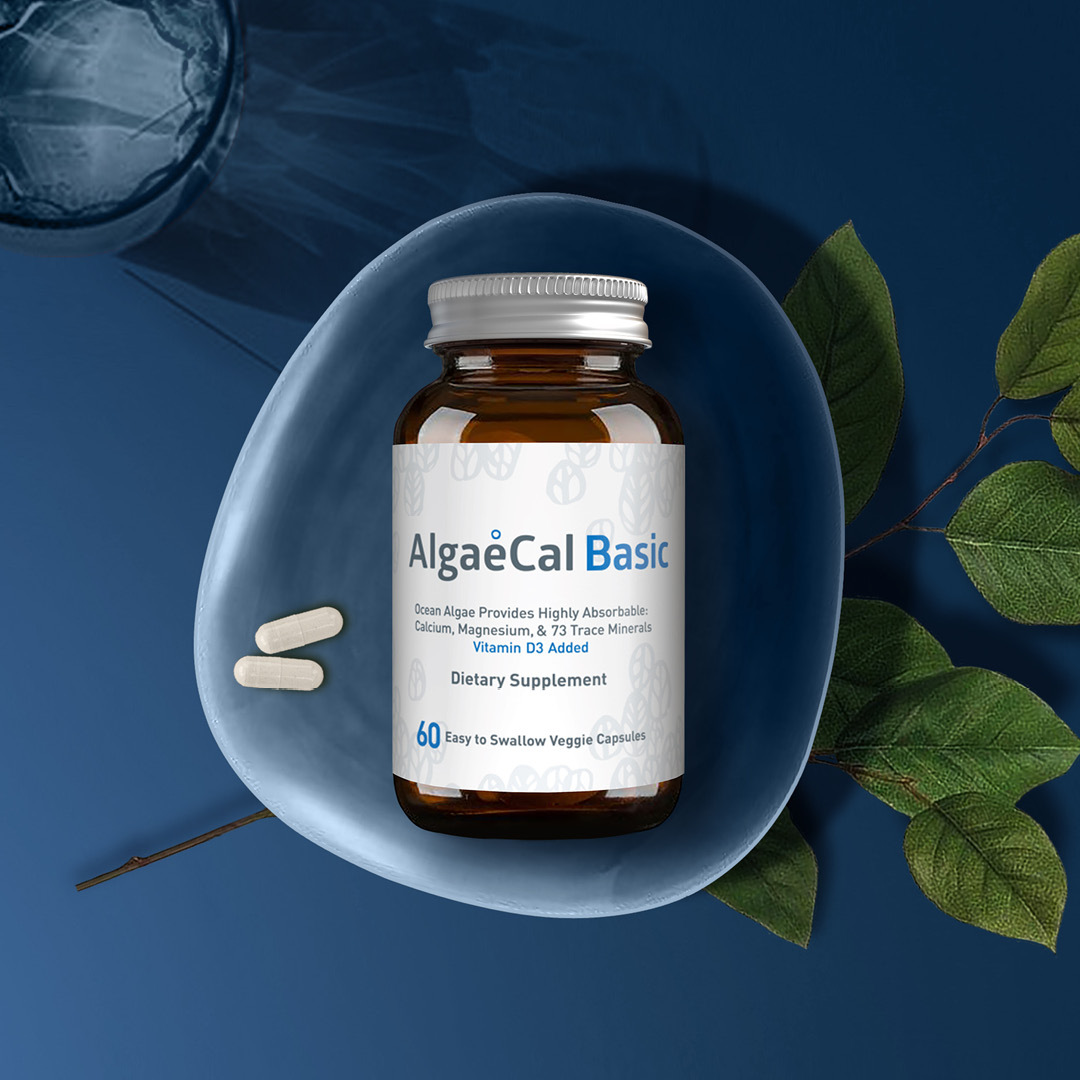 Natural Calcium, Strontium & Omega 3 Supplements - AlgaeCal